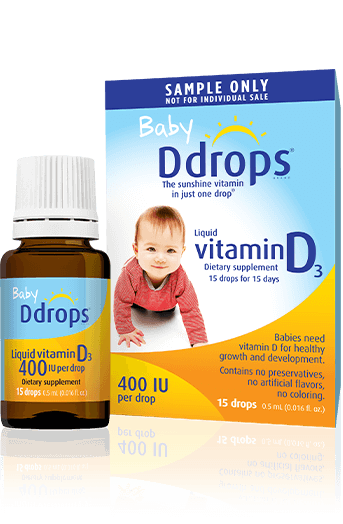 QR Baby 400 IU Sample - Ddrops US EN